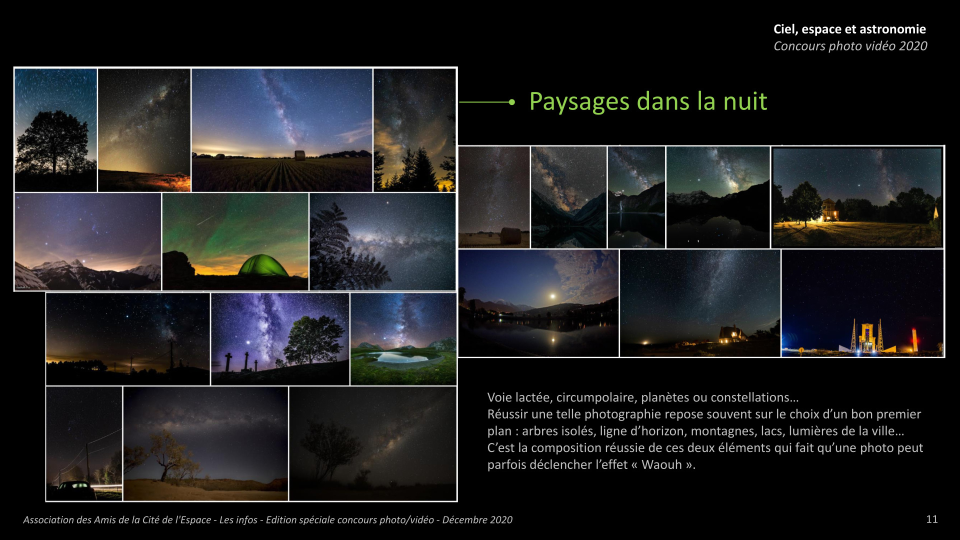 Ciel, espace et astronomie : lancement du concours photo et vidéo 2024 ...
