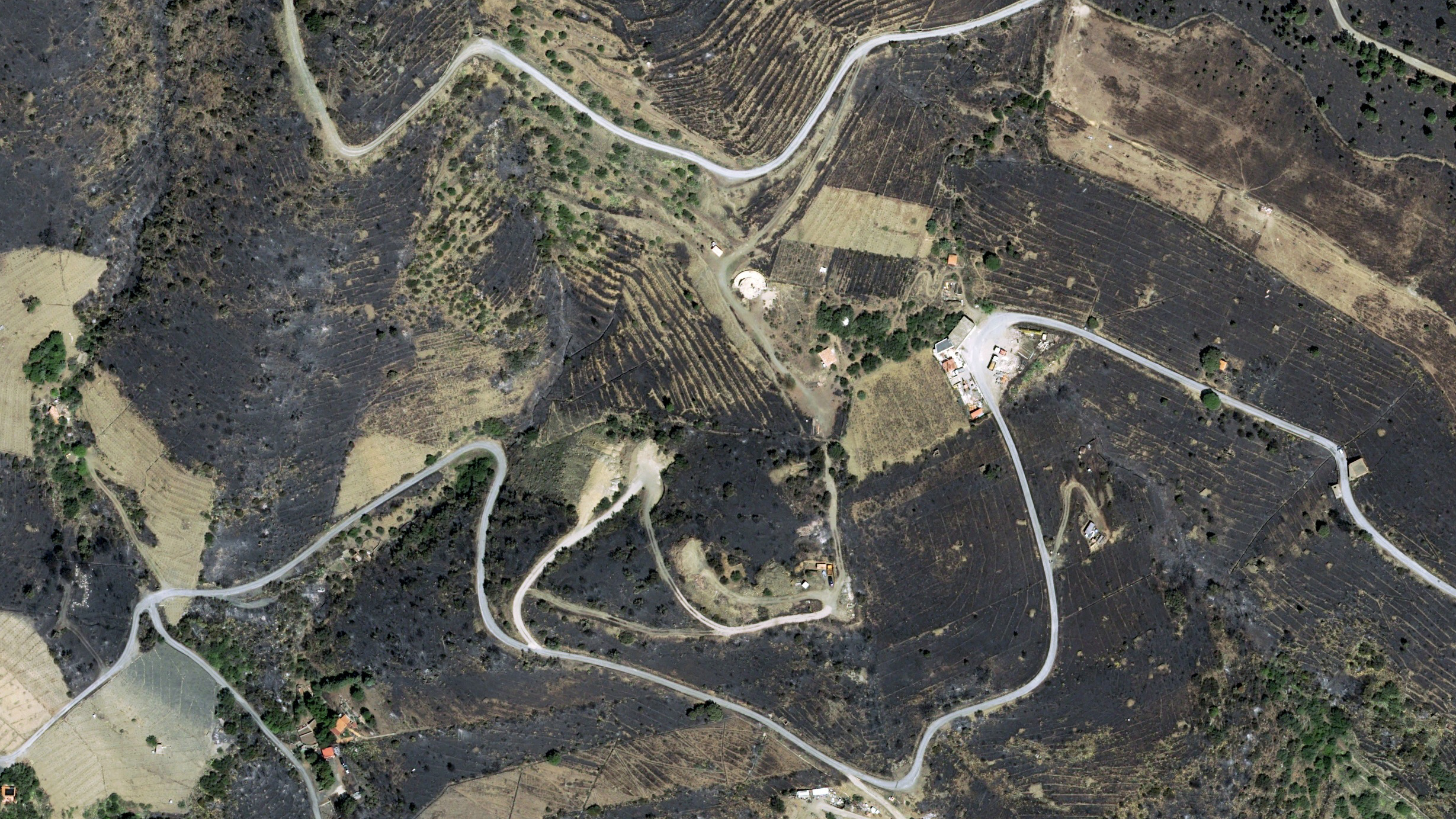 Dans les Pyrénées-Orientales, les dégâts de l’incendie de Cerbère et ...